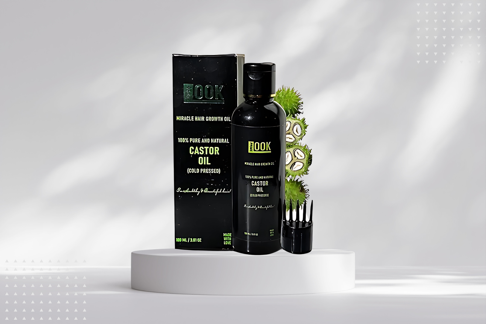 Organic Cold-Pressed Castor Oil - 100 ml - PrimeLook